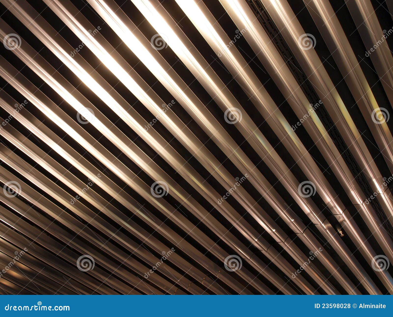 Metal ceiling bars stock photo. Image of light, pattern - 23598028