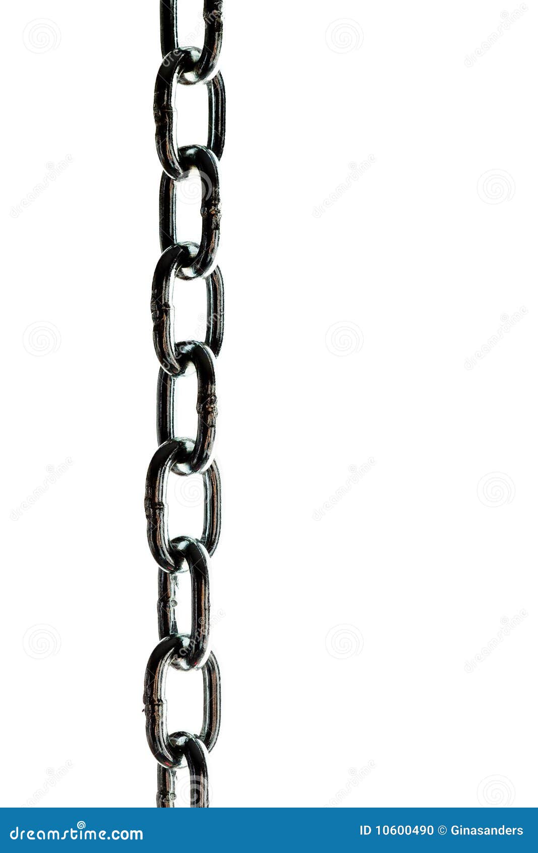 Metal chain stock photo. Image of safety, object, interconnected - 10600490