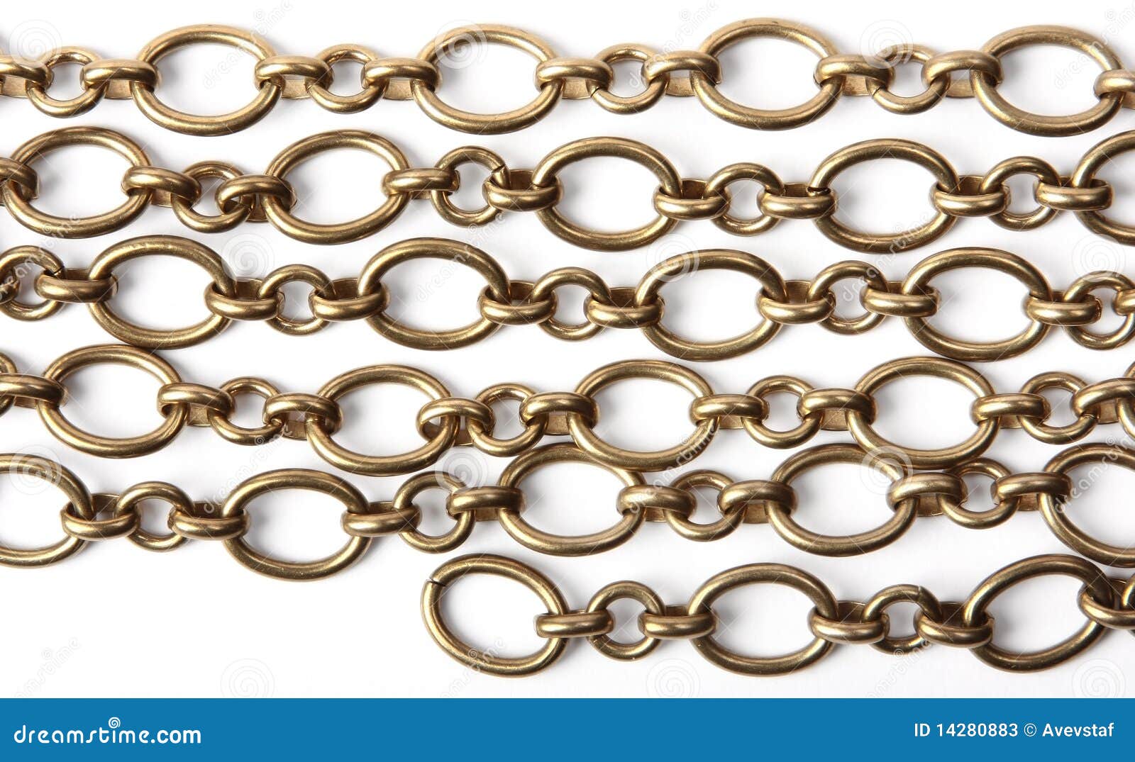 Metal chain stock image. Image of white, coil, metal - 14280883