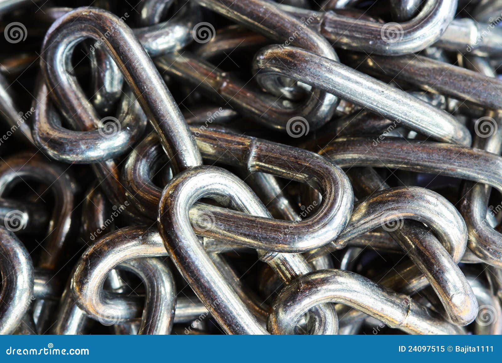 Metal chain stock image. Image of part, link, chain, line - 24097515