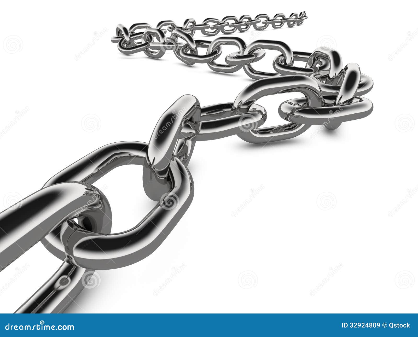 Metal Chain Concept Graphic Stock Illustration - Illustration of ...