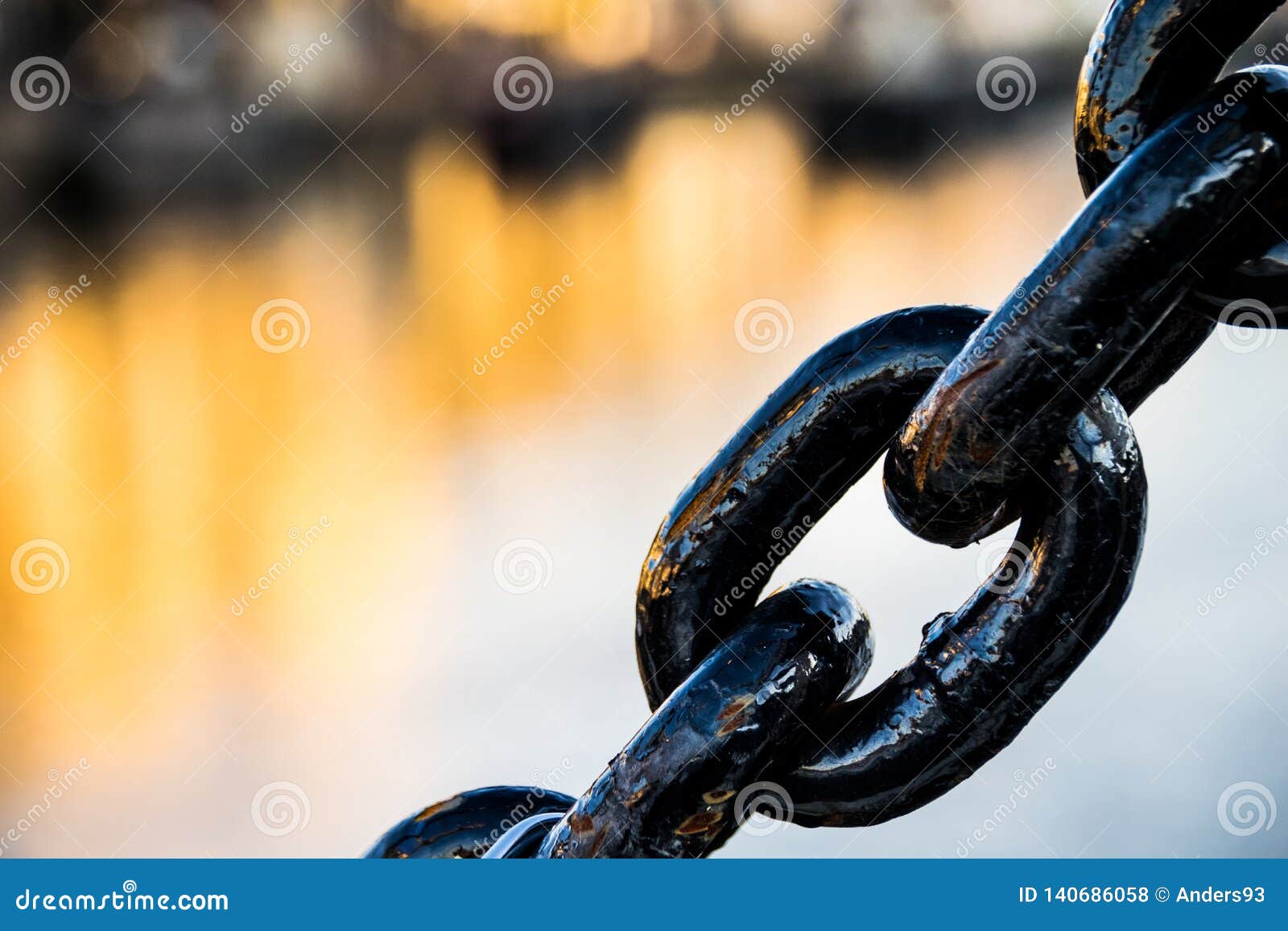 Metal chain link stock photo. Image of fence, element - 140686058