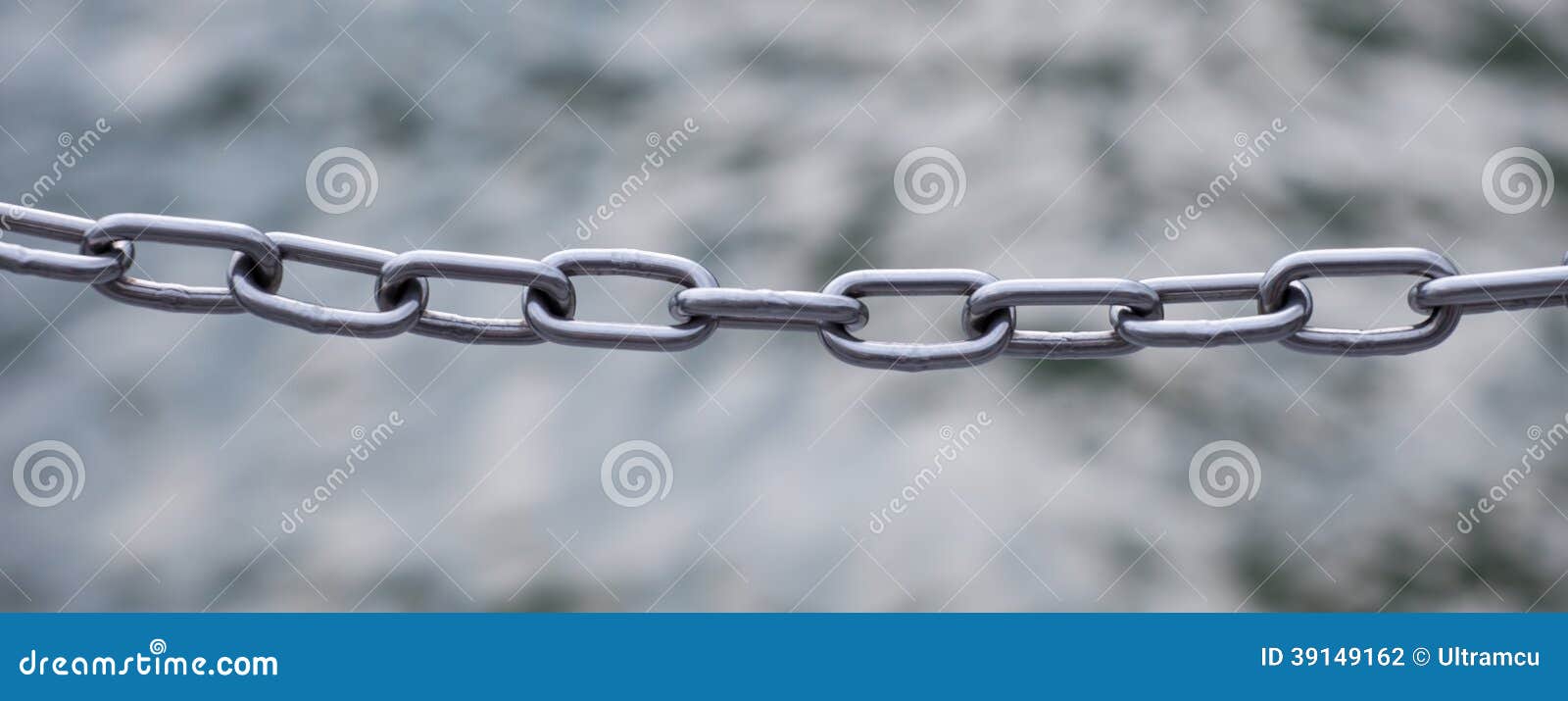 Metal chain links stock photo. Image of chain, fastened - 39149162