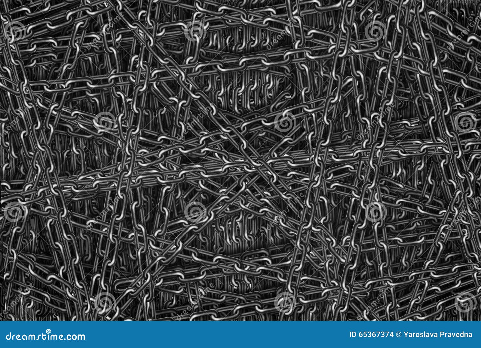 Metal chains close up stock illustration. Illustration of closeup ...