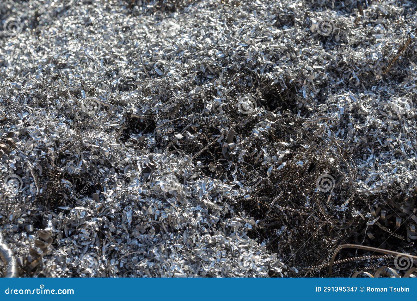 Metal chips background stock image. Image of selective - 291395347