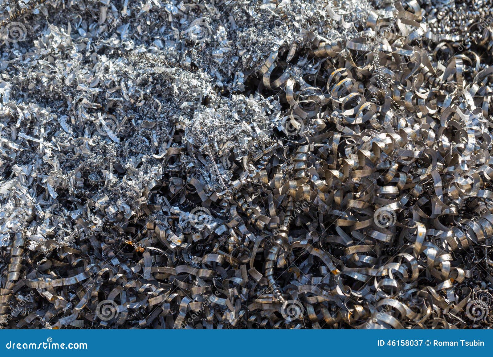 Metal chips background stock image. Image of scrap, rusty - 46158037