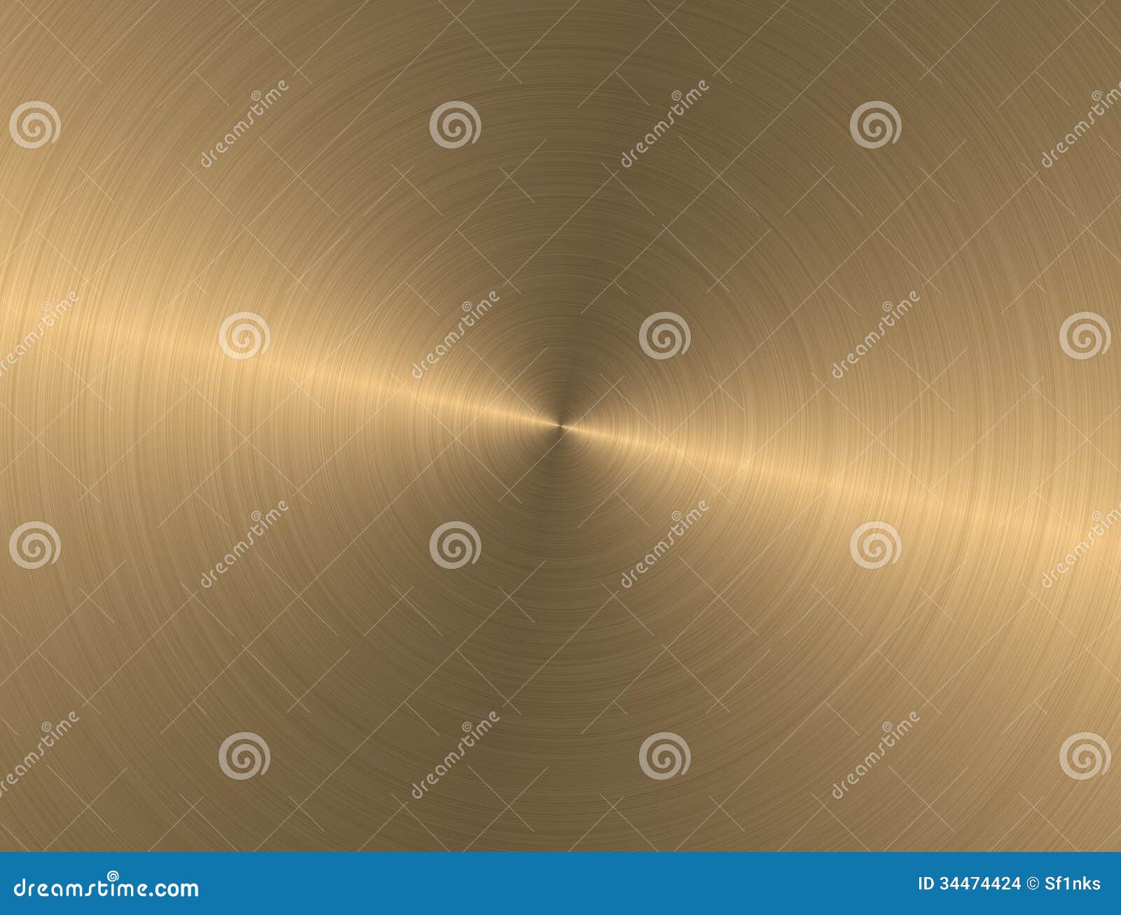 Metal Circle Texture Light Gold Background Stock Illustration ...