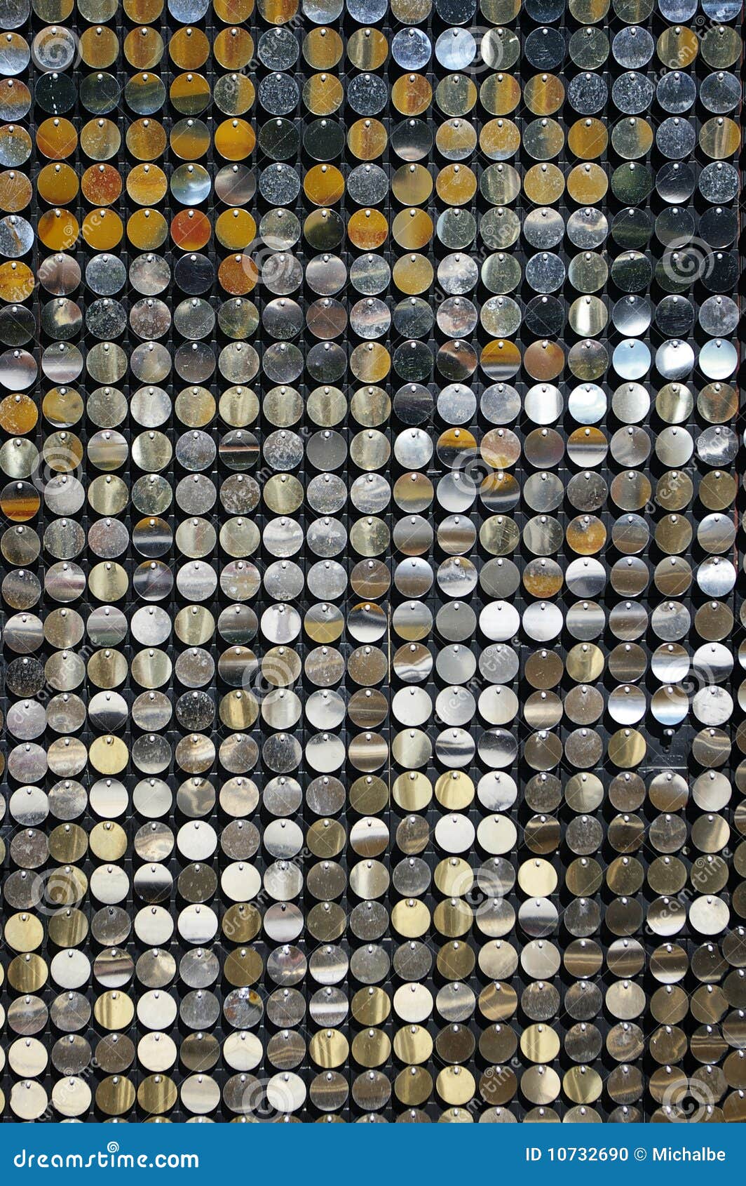 Metal circles stock photo. Image of modern, mirror, light - 10732690