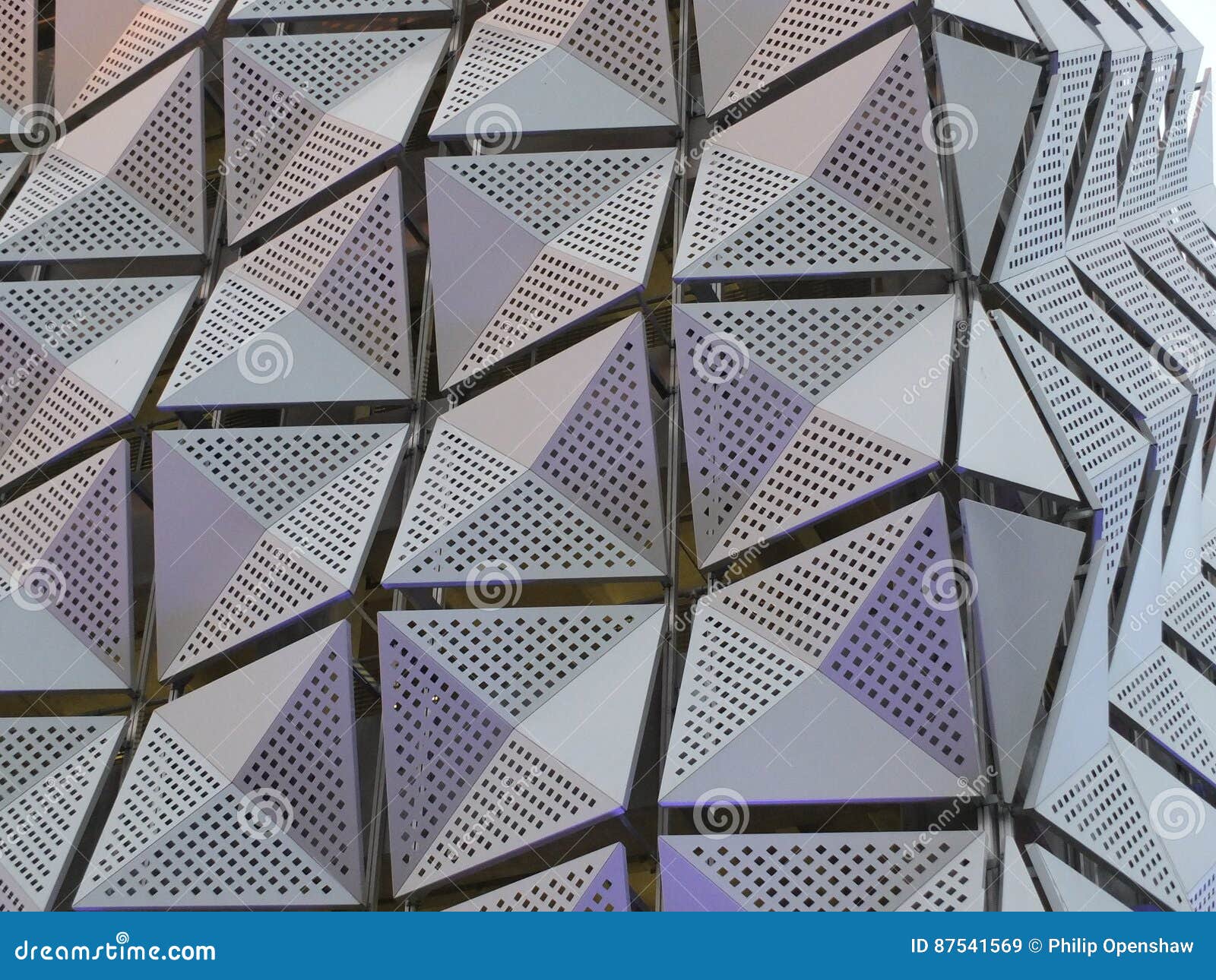 Metal Cladding On Building Royalty-Free Stock Photo | CartoonDealer.com ...