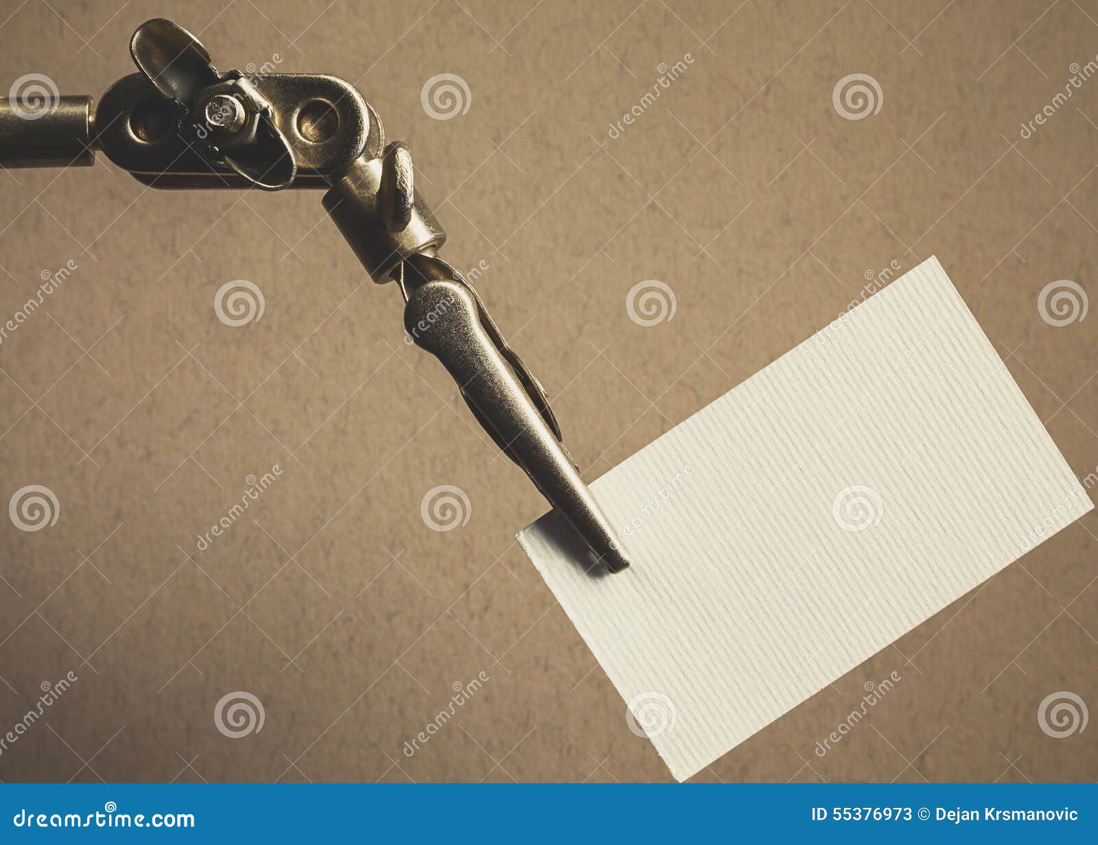 Metal Clamp and Paper stock image. Image of metal, clean - 55376973