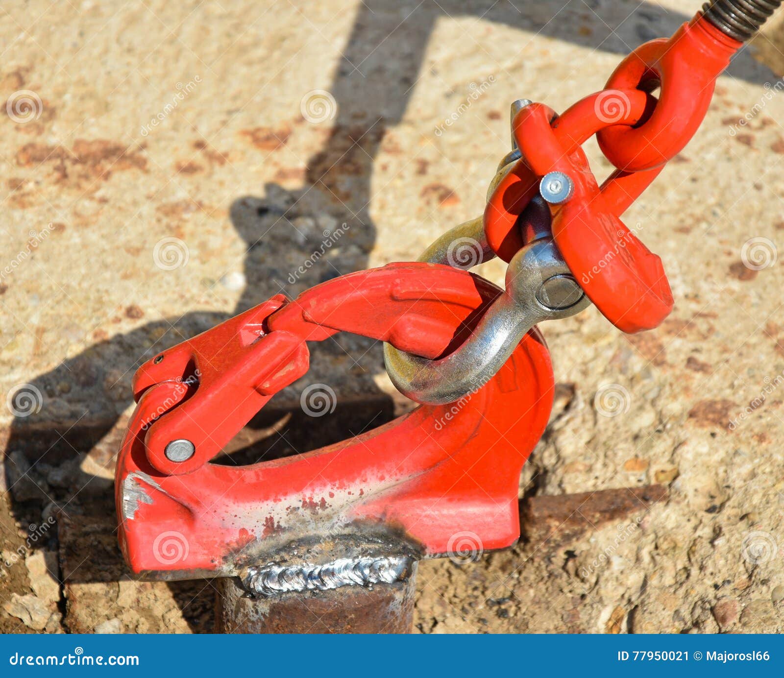 Metal clasp and fastener stock image. Image of steel - 77950021