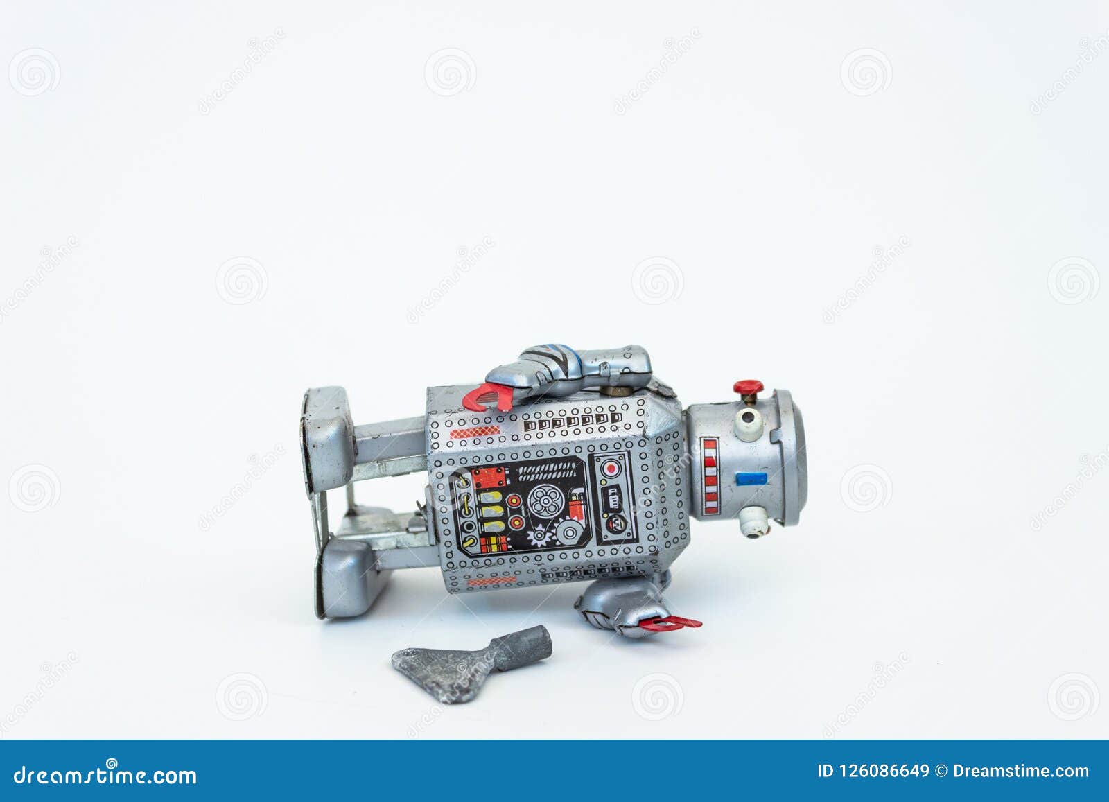 Robot with key stock image. Image of closeup, display - 126086649