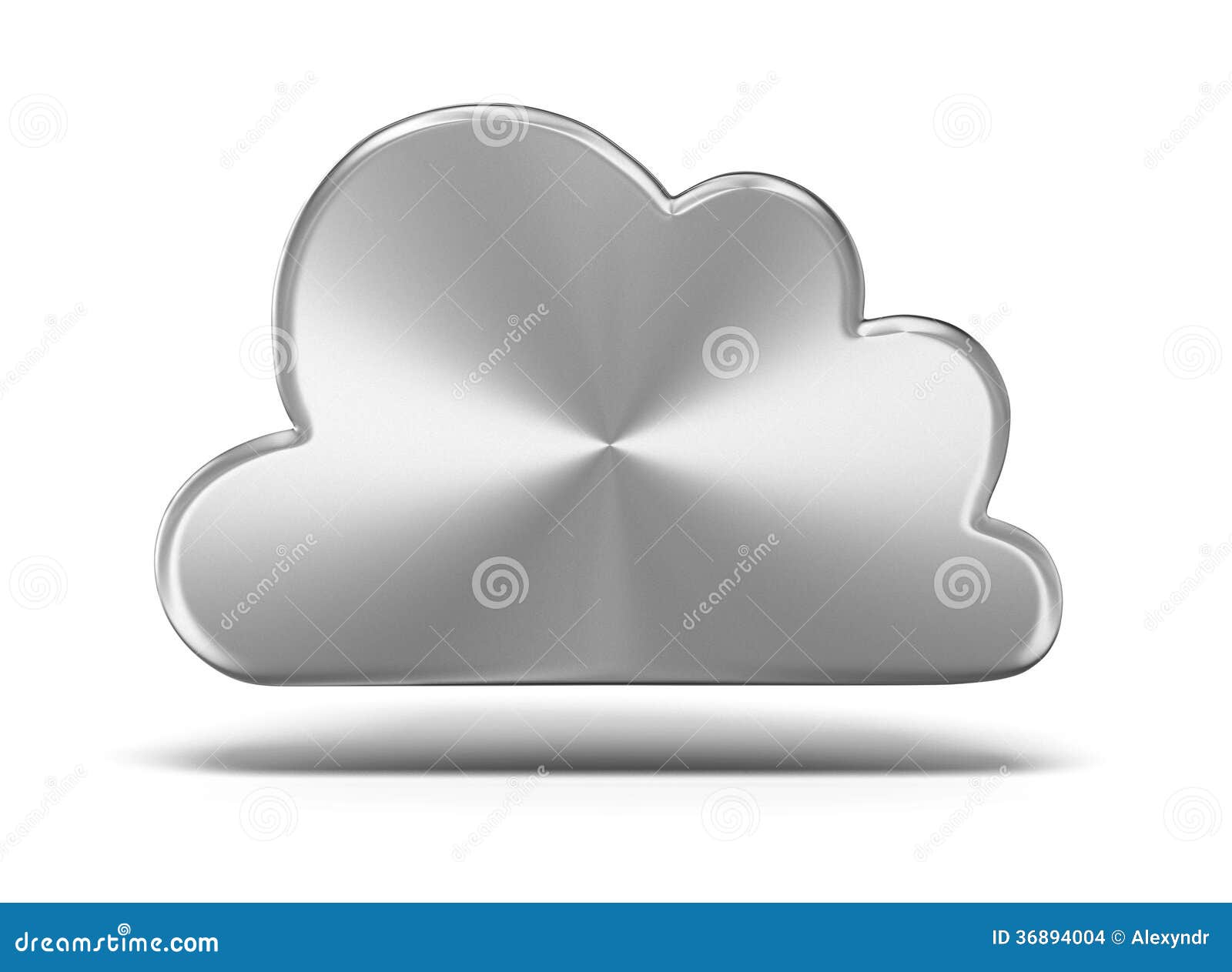 Metal cloud stock illustration. Illustration of disk - 36894004