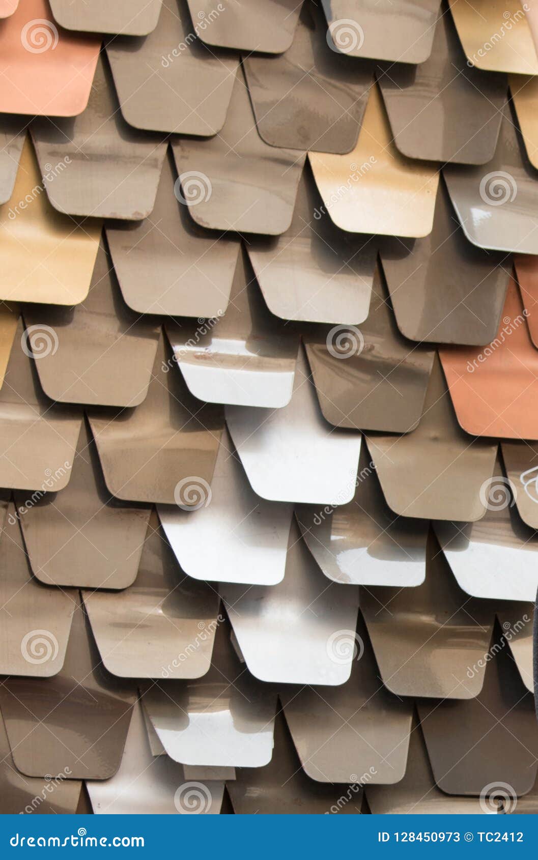 Parametric Aluminium Panels. Facade Cladding. Royalty-Free Stock Photo ...