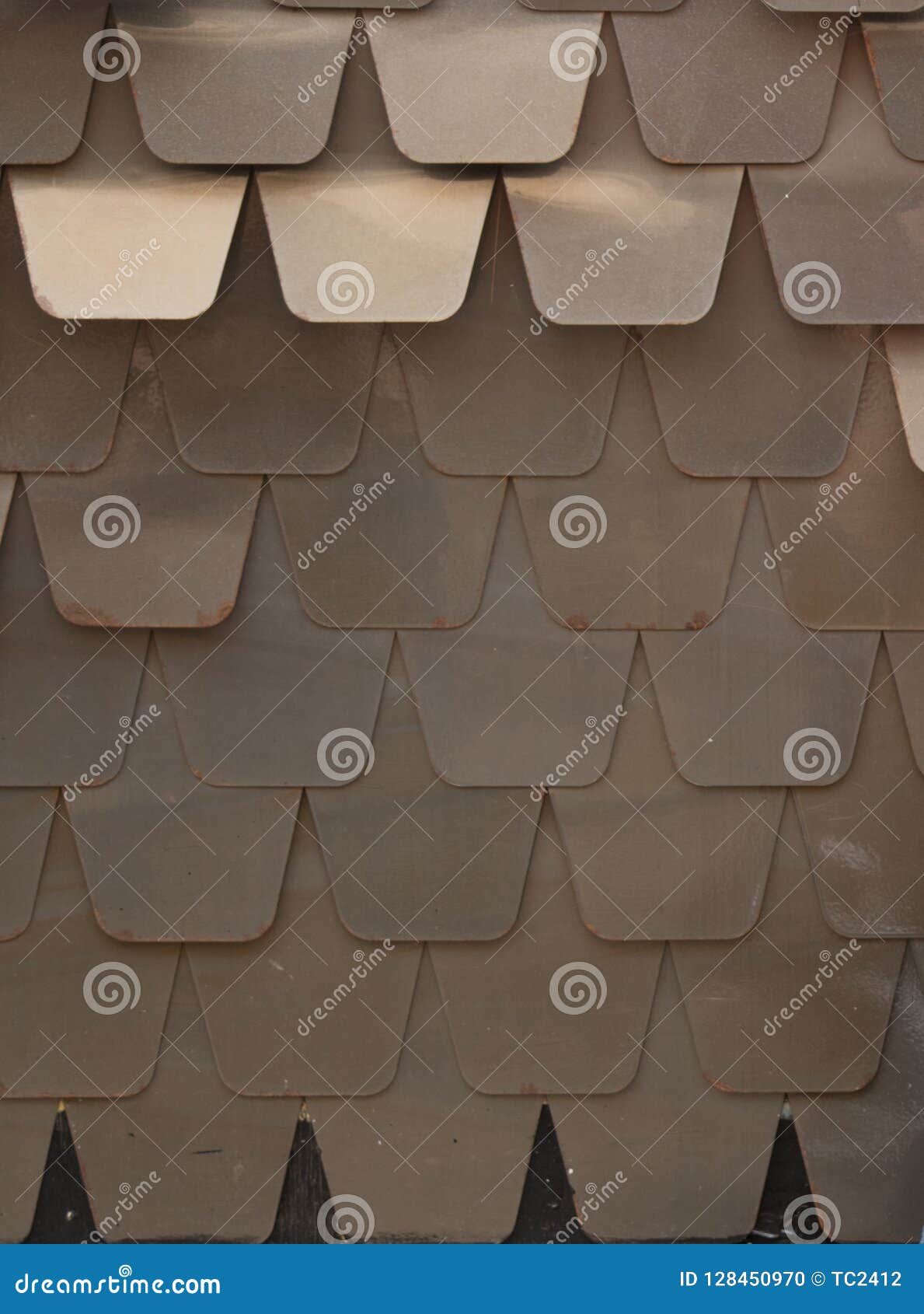 Parametric Aluminium Panels. Facade Cladding. Royalty-Free Stock Photo ...