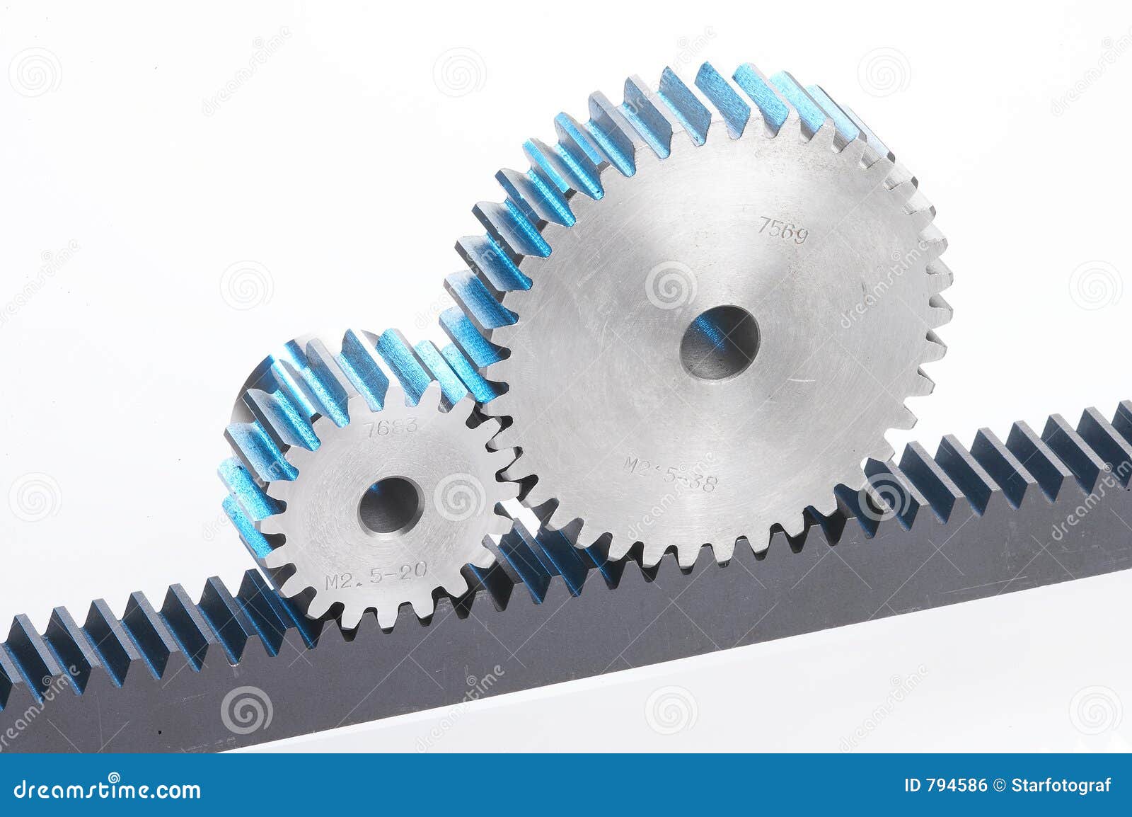 Metal cog-wheels stock photo. Image of component, manufacturing - 794586