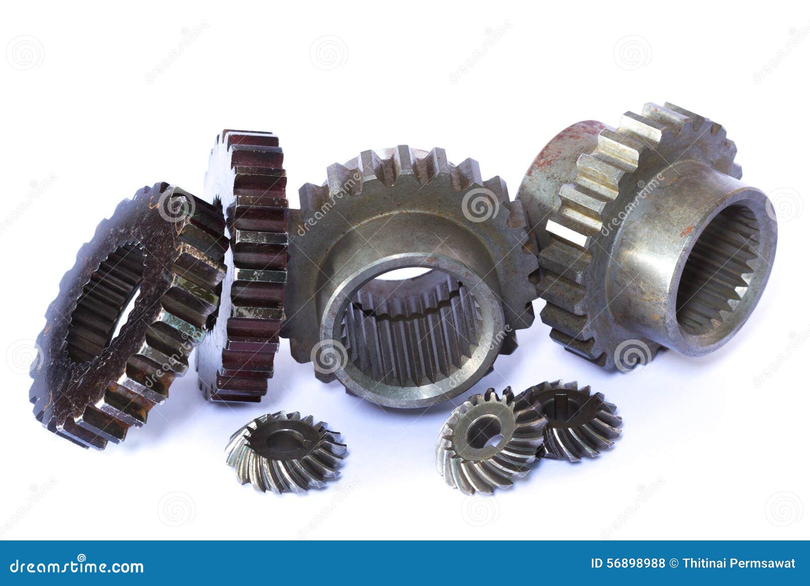 Metal cog wheels stock photo. Image of engineering, metal - 56898988