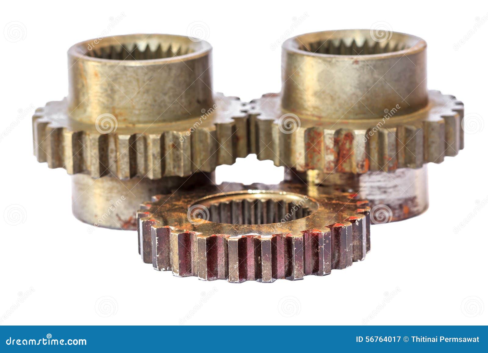 Metal Cog Wheels Bonding Together Stock Image - Image of mechanics ...