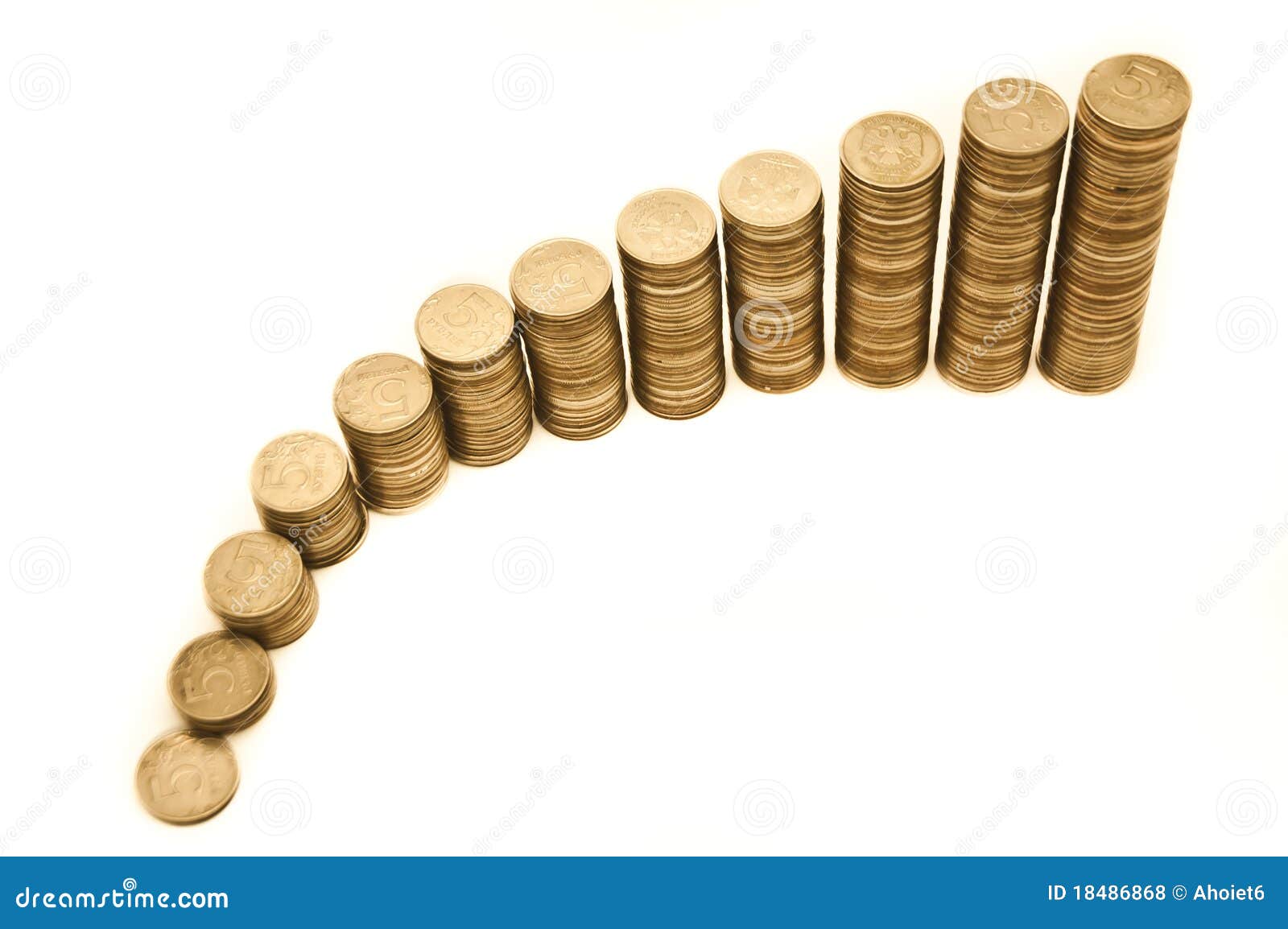 Considerable Quantity Of Copper Copecks Stock Image | CartoonDealer.com ...