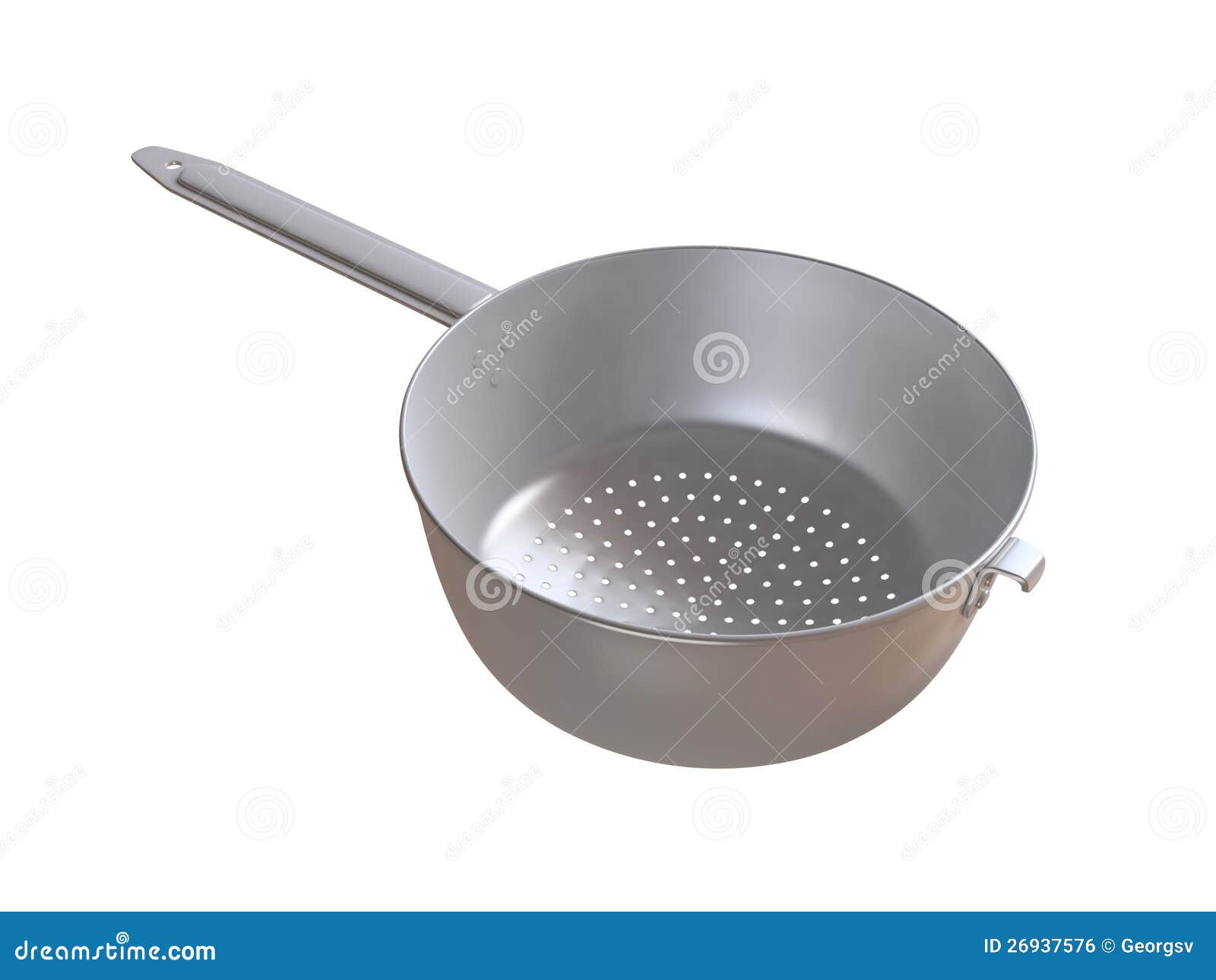 Metal colander stock photo. Image of dough, colander - 26937576