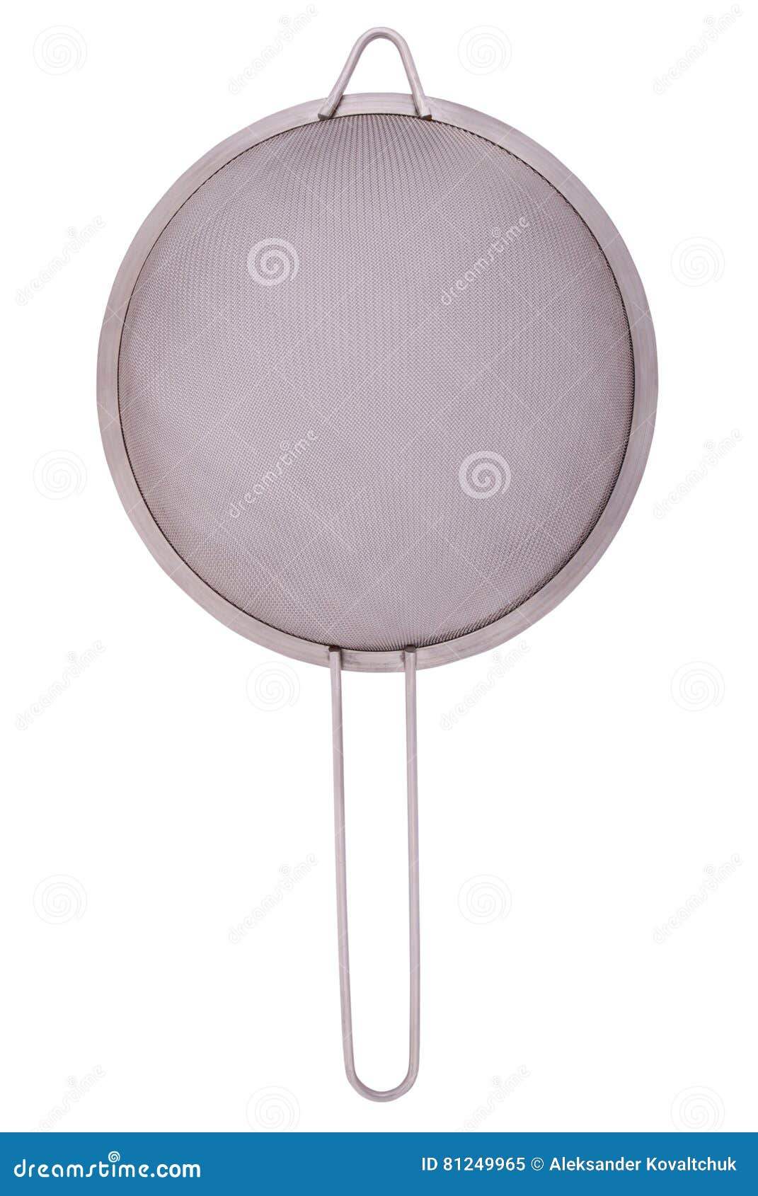 Metal colander stock image. Image of strains, handle - 81249965