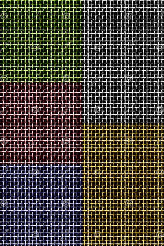 Metal: Colored Mesh stock vector. Illustration of background - 16575121