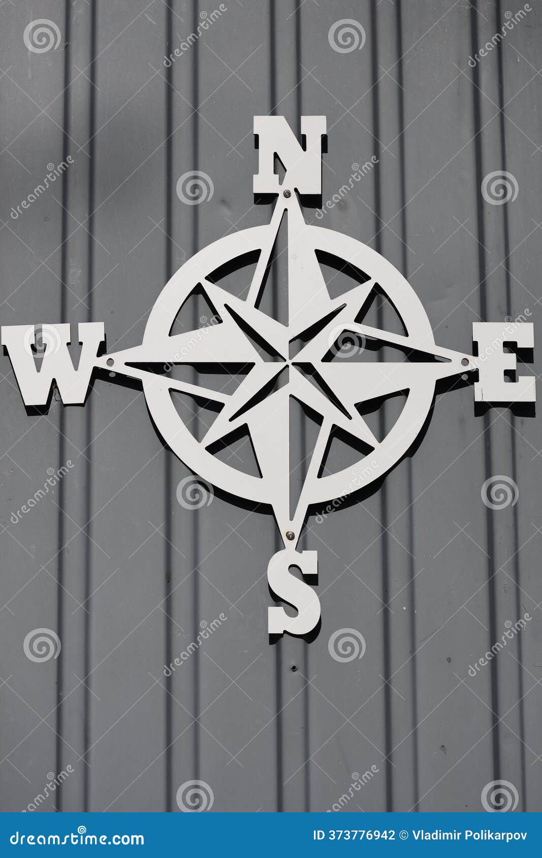 Metal Compass On Question Mark Background. Royalty-Free Stock Image ...