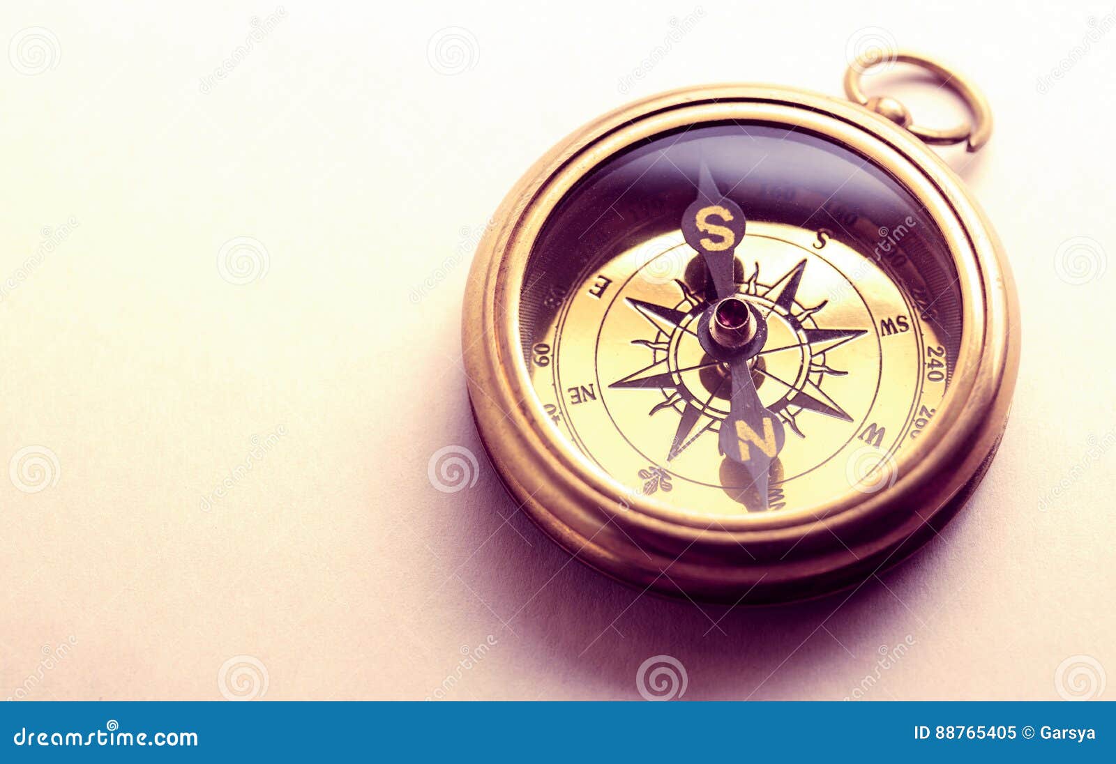 Metal compass stock image. Image of measurement, antique - 88765405