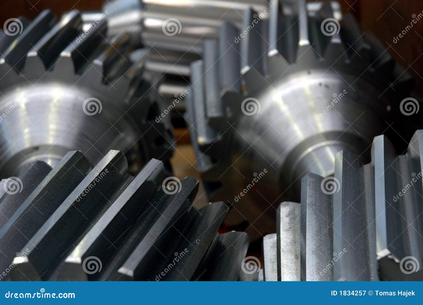 Metal components stock image. Image of metal, business - 1834257