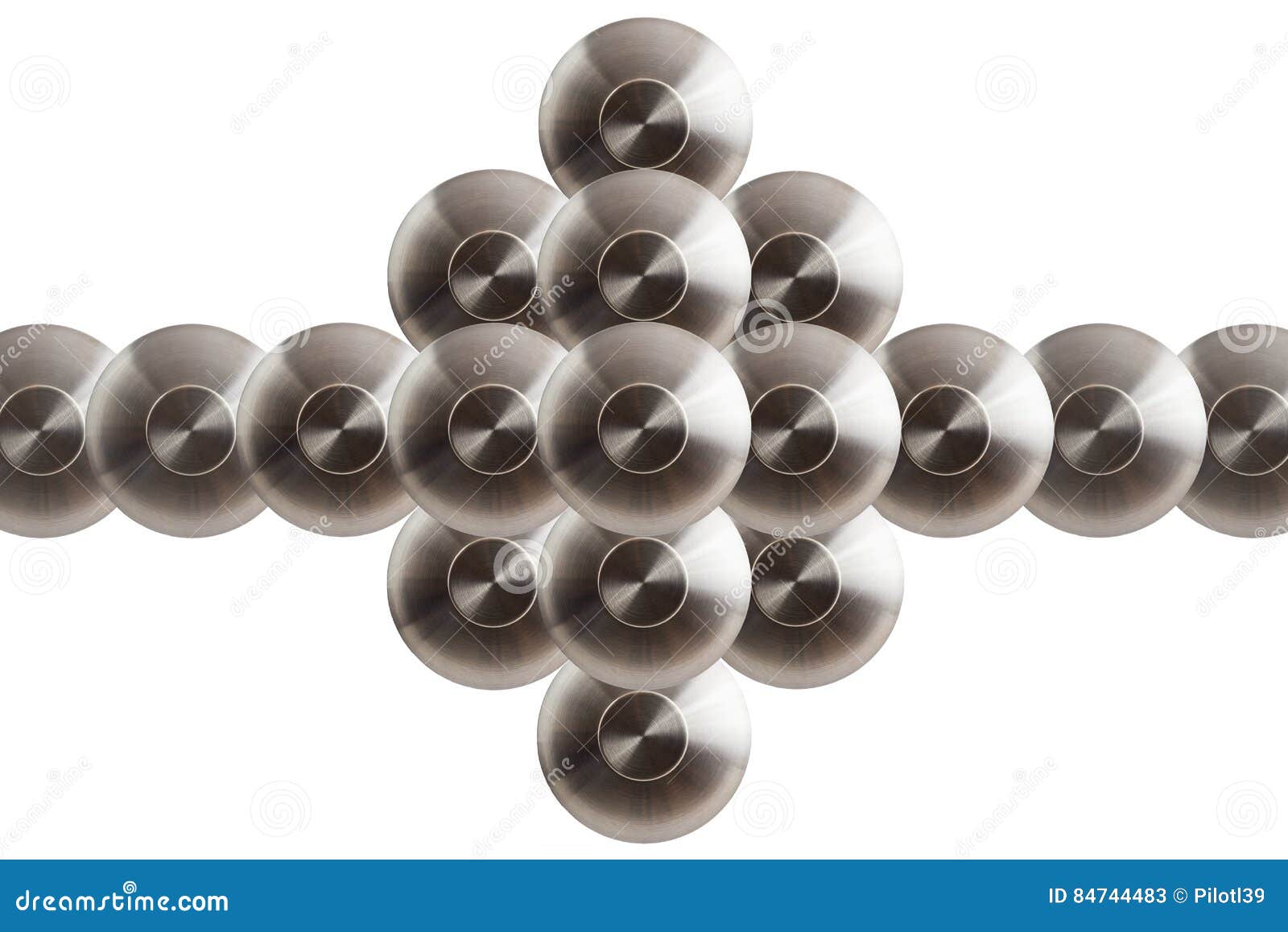 Metal concentric circles stock image. Image of grey, circles - 84744483