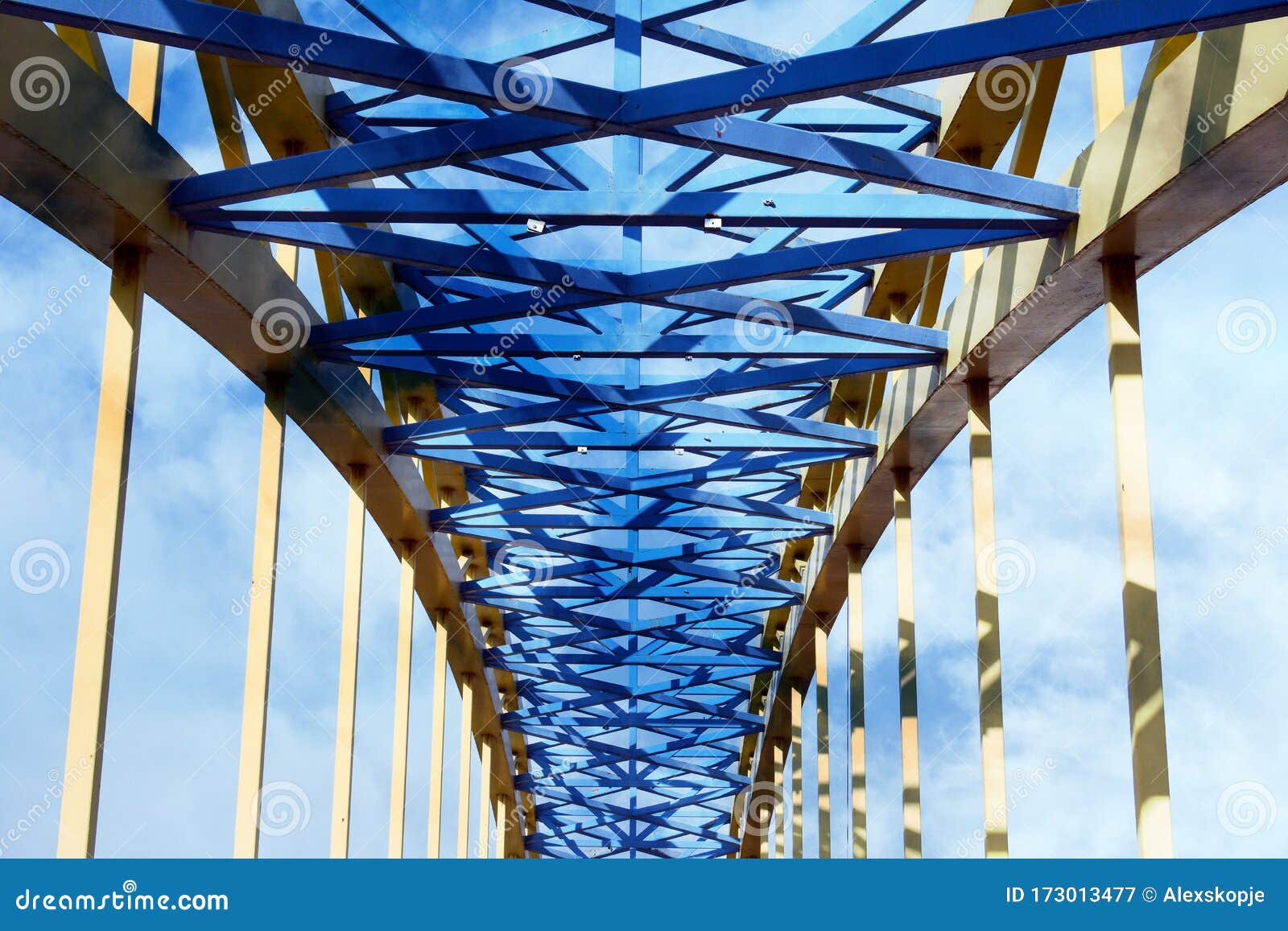 Metal construction stock image. Image of building, framework - 173013477
