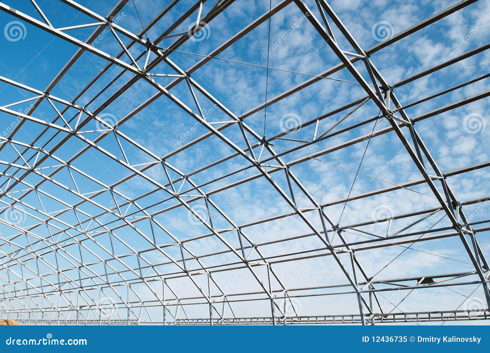 Metal Construction Framework Stock Image - Image of group, iron: 12436735