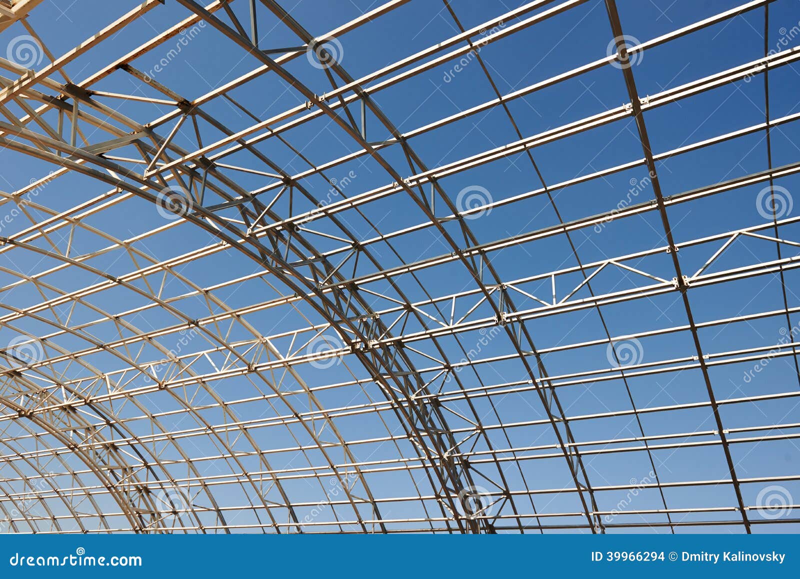 Metal Construction Framework Background Stock Photo - Image of profile ...