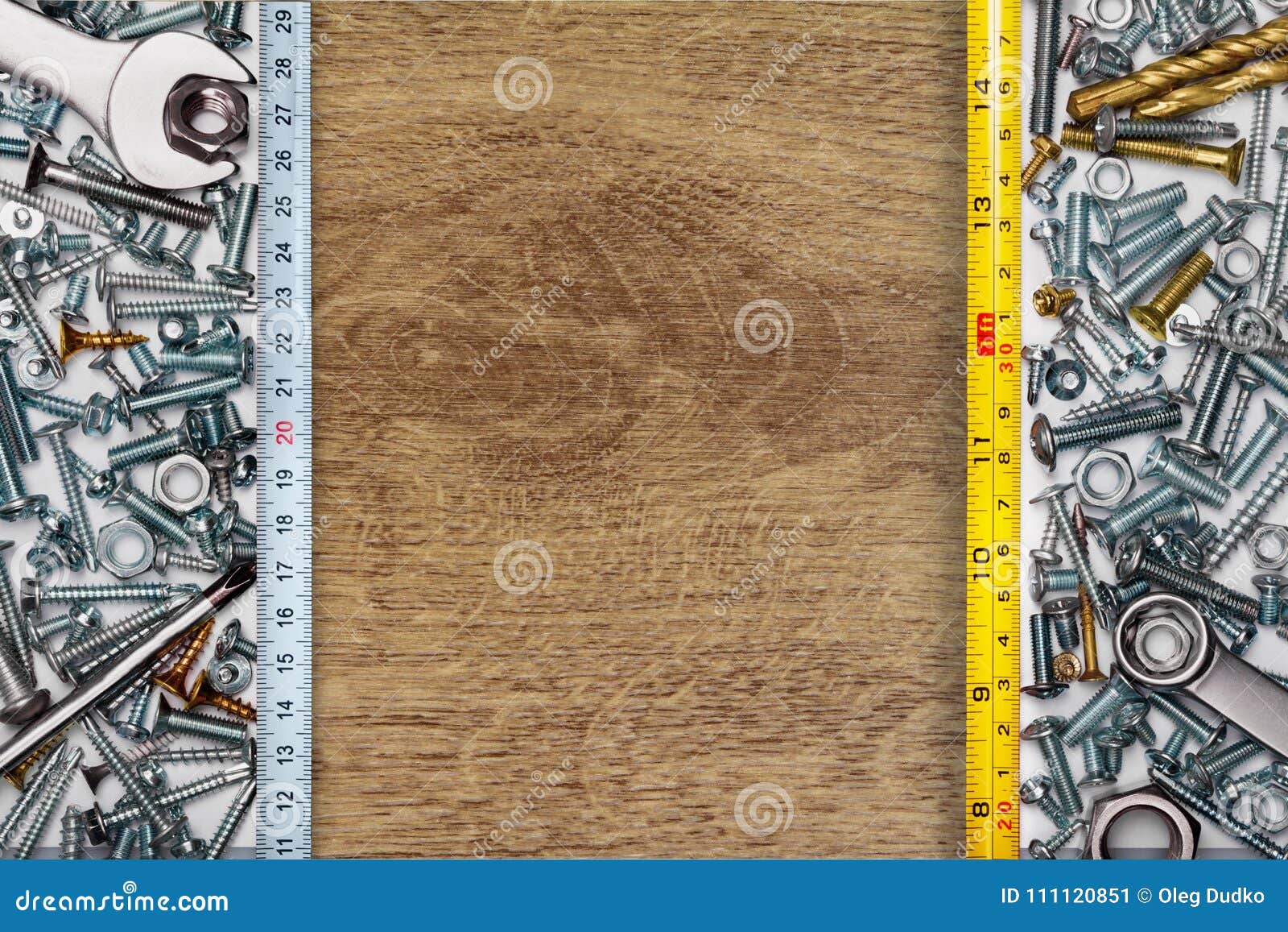 Metal Construction Hardware Tool Stock Image - Image of metal, screws ...