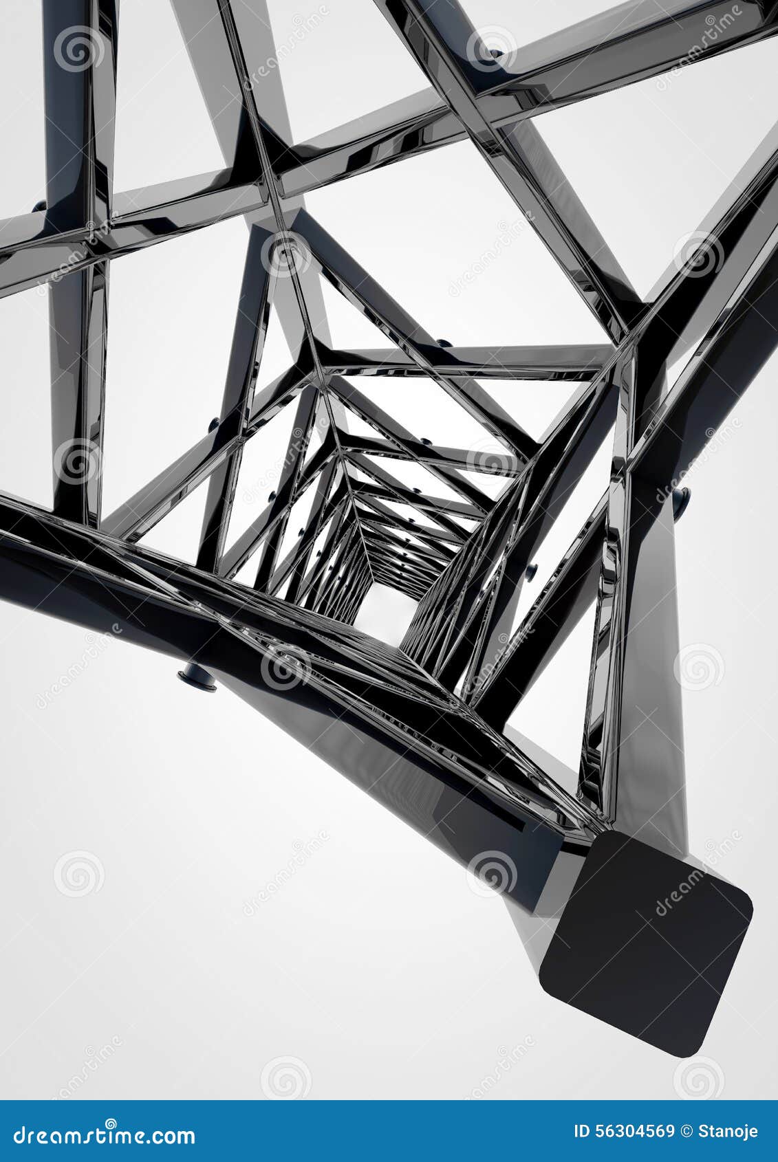 Metal construction stock image. Image of steel, abstract - 56304569