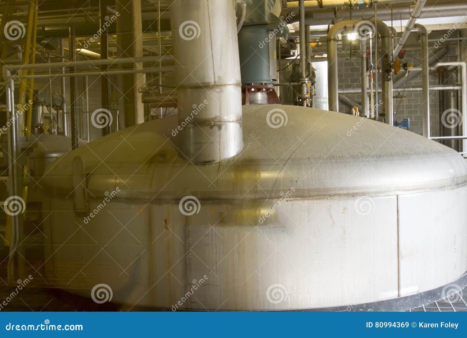 Metal Cooker in Bourbon Distillery Stock Image - Image of cooker ...