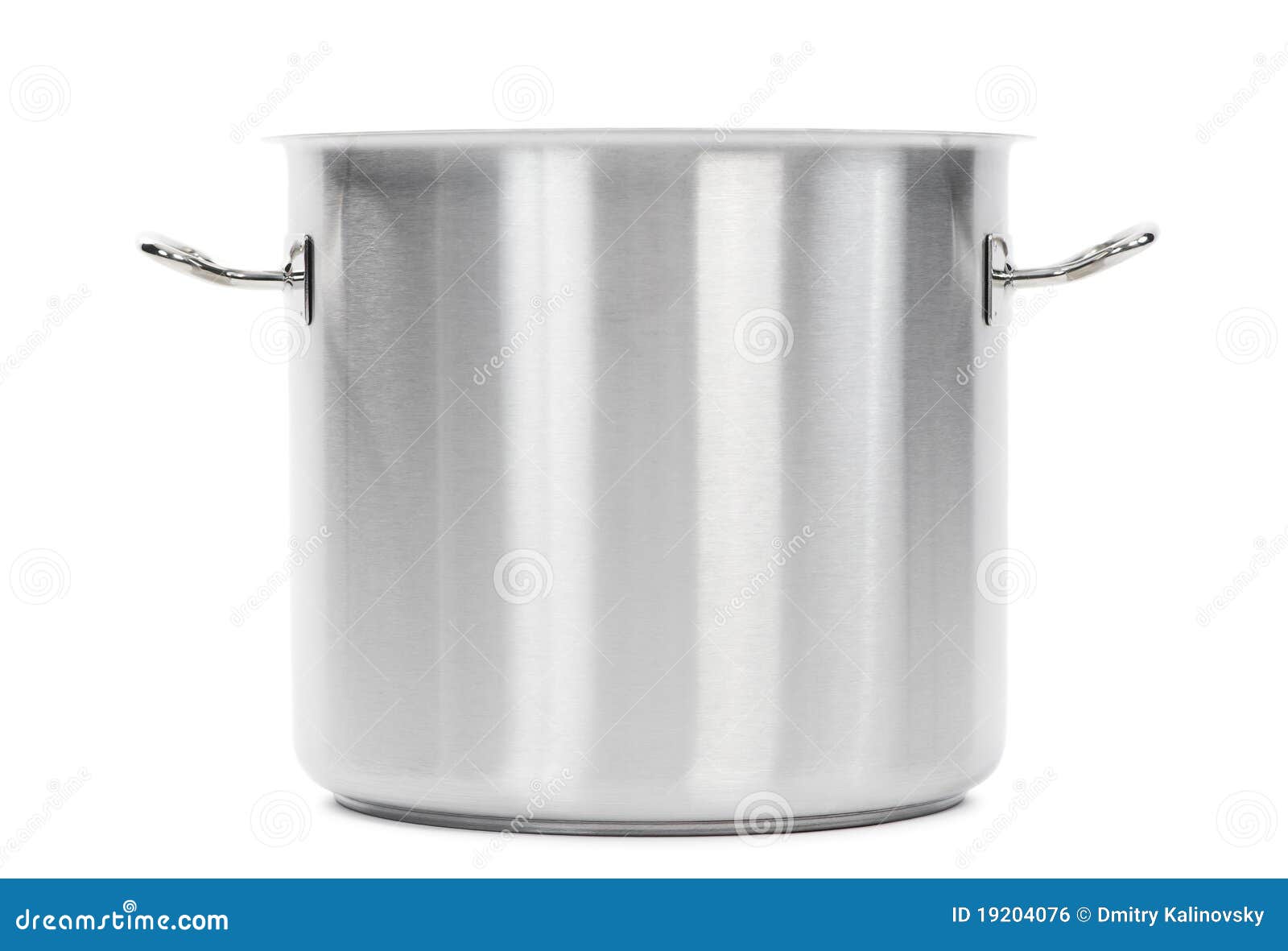 Metal cooker pot isolated stock photo. Image of implements - 19204076