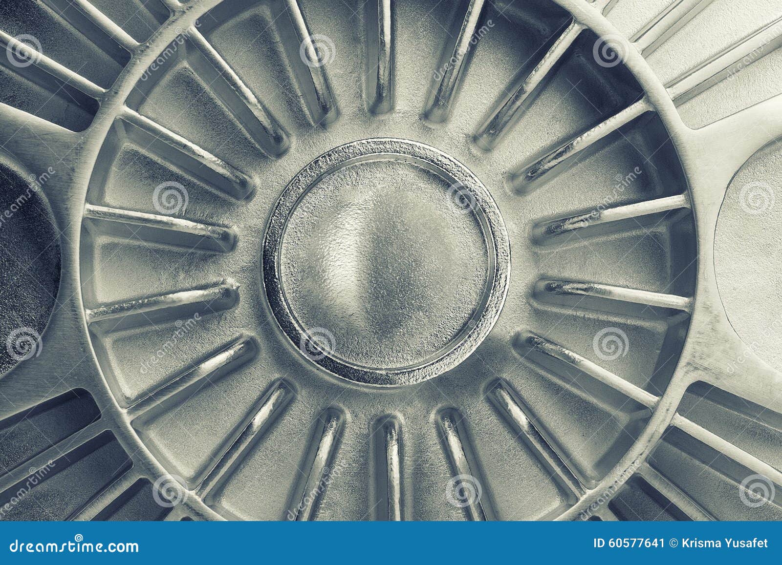 Metal Cooler System of Heating Product Circular Texture Stock Image ...