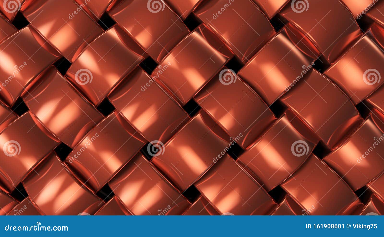 Metal Copper Material Mesh Background, 3d Render Stock Illustration ...