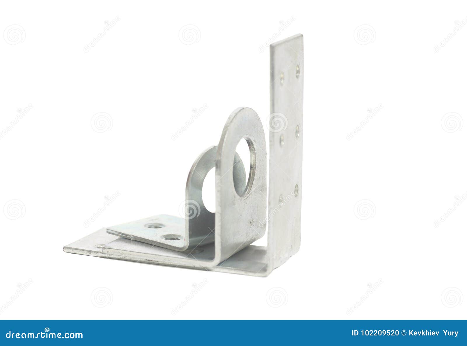 Metal corner bracket stock photo. Image of hardware - 102209520
