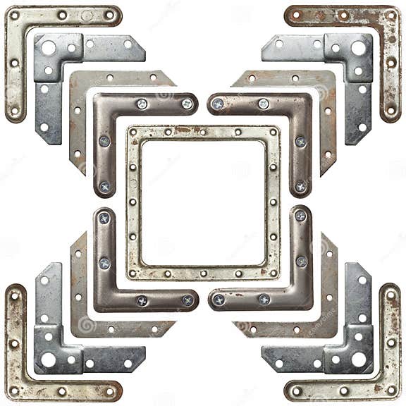 Metal corners stock photo. Image of industry, design - 32143578