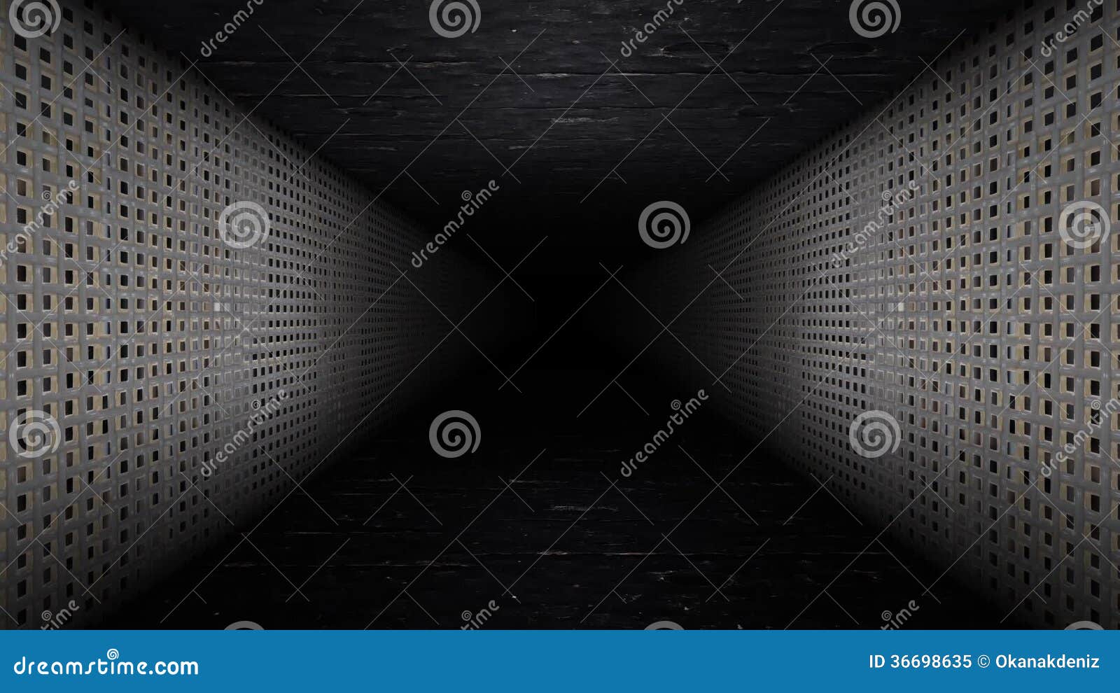 Metal Corridor Loop stock video. Video of architecture - 36698635