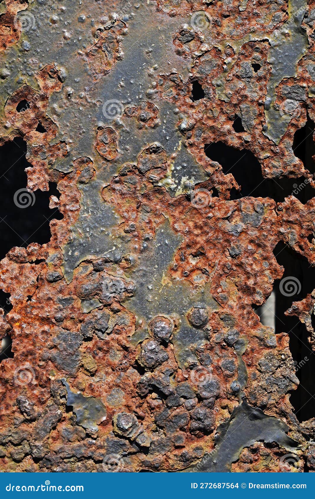 Metal Corroded by Rust Texture Background Stock Photo - Image of ...