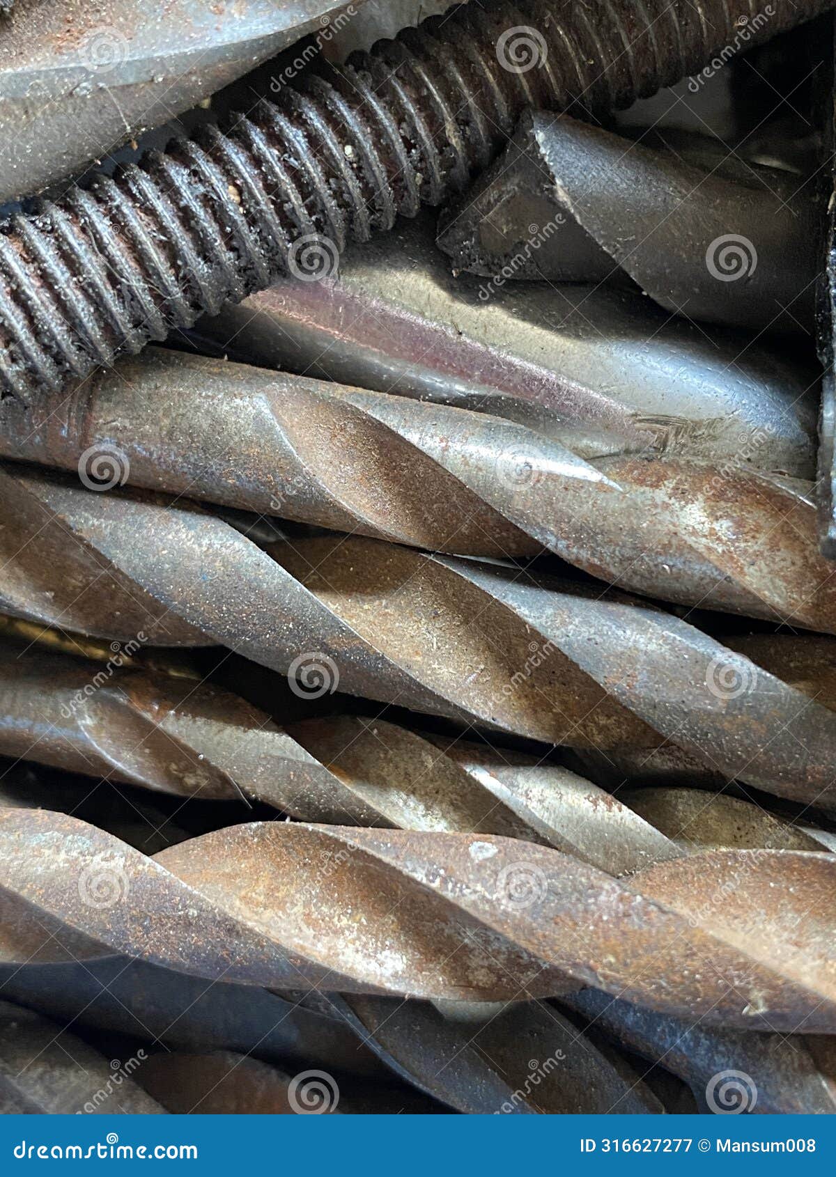 Metal Corrugated Sheet with a Texture of a Sheet of Iron for the ...