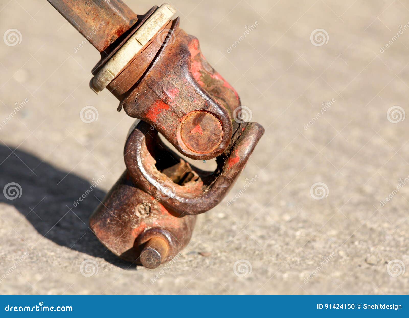 Metal Coupler, Knuckle Joint Stock Photo - Image of fasten, heavy: 91424150