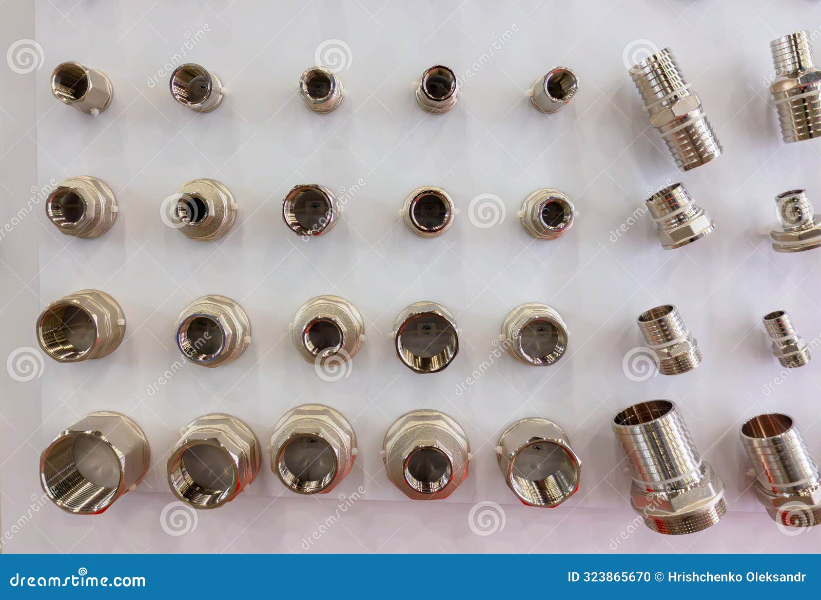 Metal Couplings and Connecting Elements for Hoses Stock Photo - Image of hydraulic, piping ...