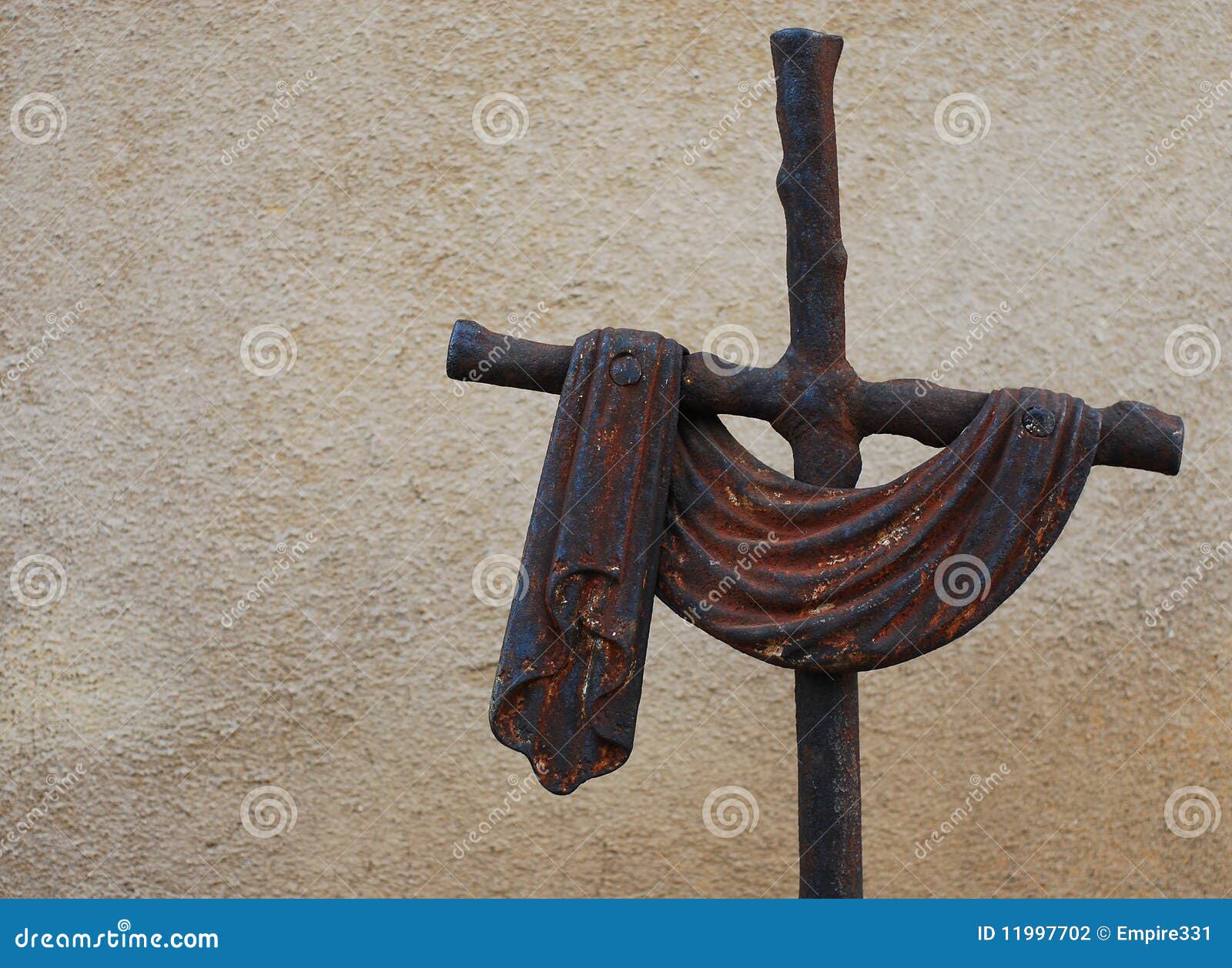 Metal cross stock photo. Image of jesus, cross, metal - 11997702