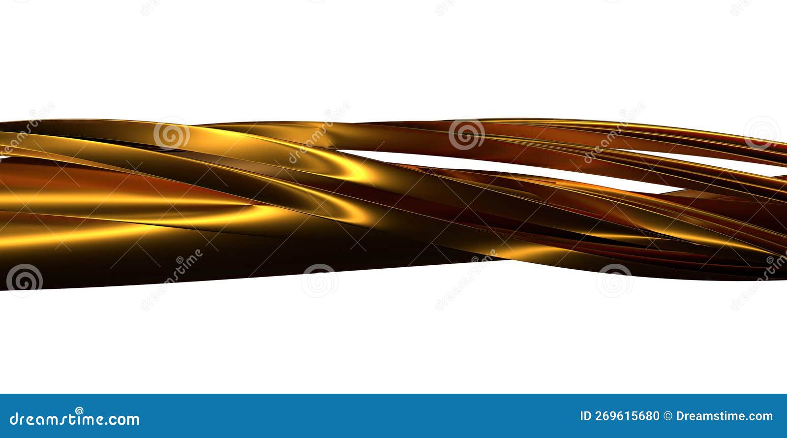 Metal Curved Spring. Wire Springs, Mechanical Curved Steel Flexible ...