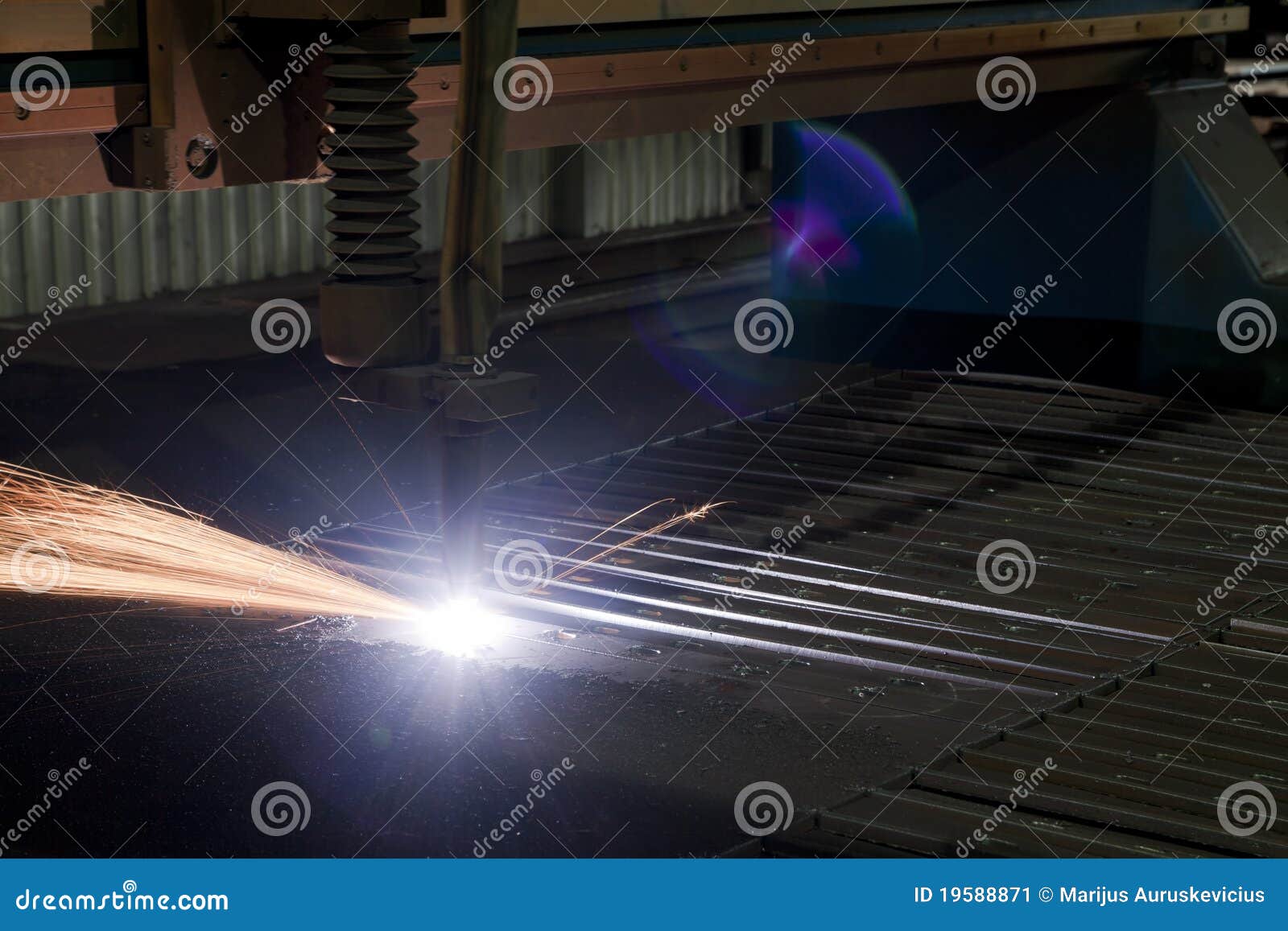 Metal cutter stock image. Image of machinery, industrial - 19588871