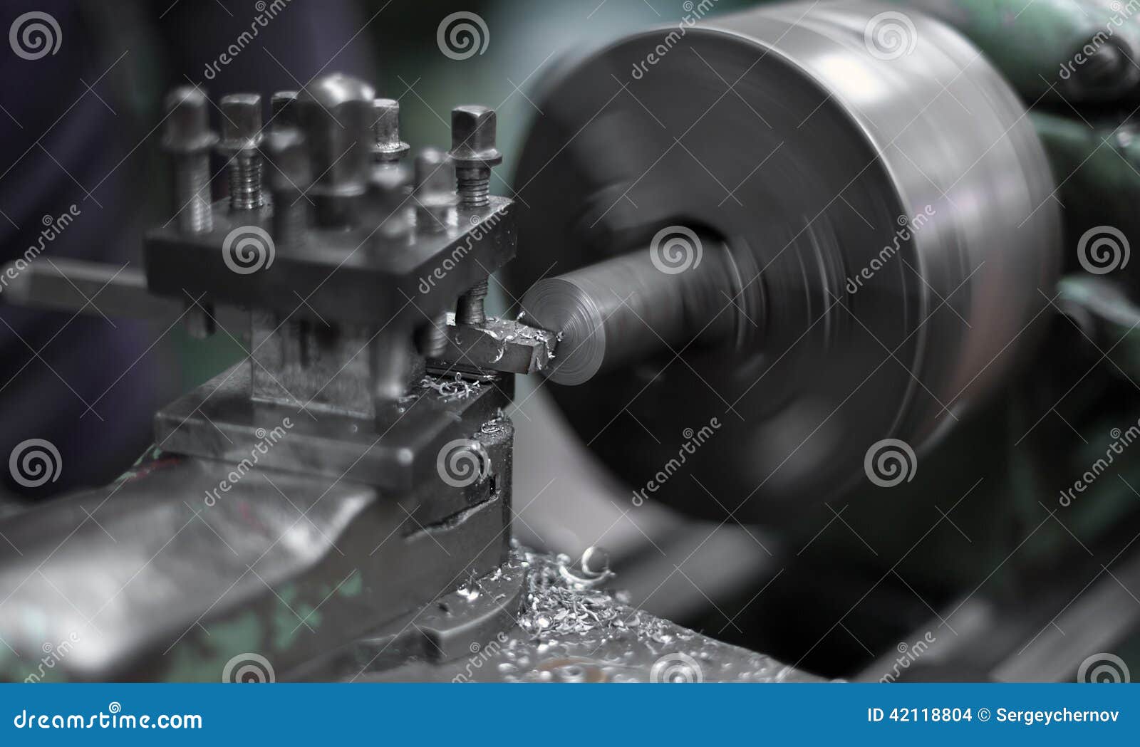 Metal cutting machine stock photo. Image of factory, plant - 42118804